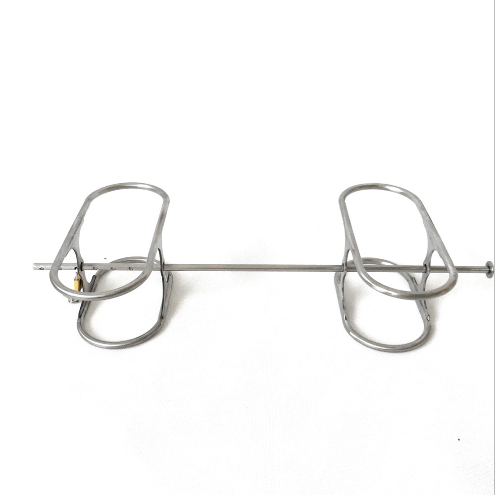 Stainless Steel BDSM Restraint Bondage Elbow Gear With Locking For Cou ...