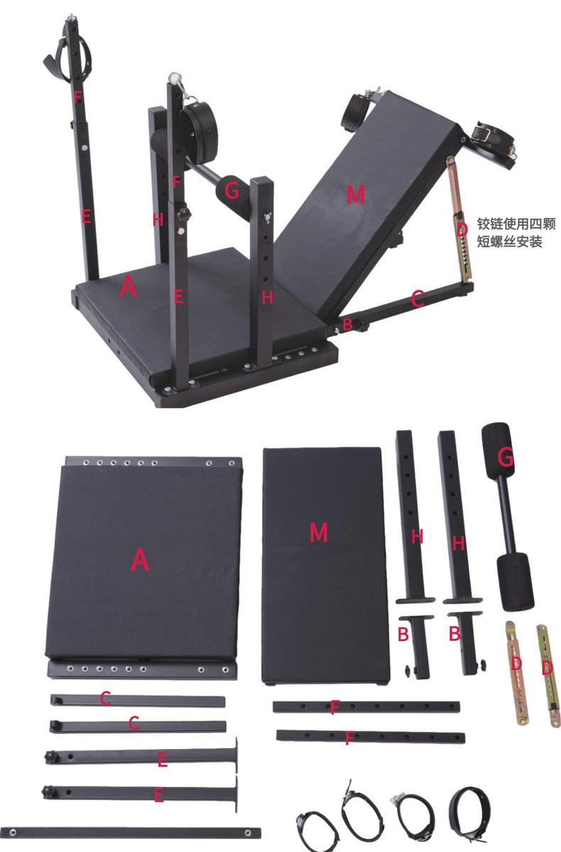 BDSM Restraint Bondage Furniture,Multifunctional Spanking Bench Heavy ...