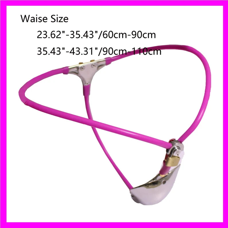 Sissy Chastity Belt,Sissy Labia Cup Chastity Device – JUPUDA