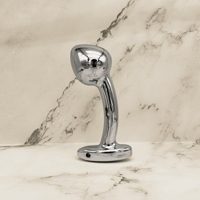 3 Sizes Metal Silver Anal Butt Plug G Spot Expansion Anus Masturbation ...