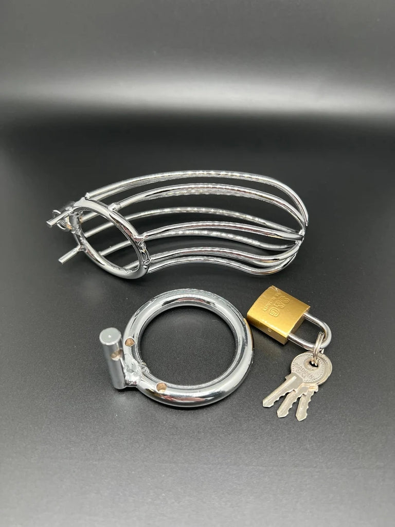 Metal Chastity Cage for Men – JUPUDA